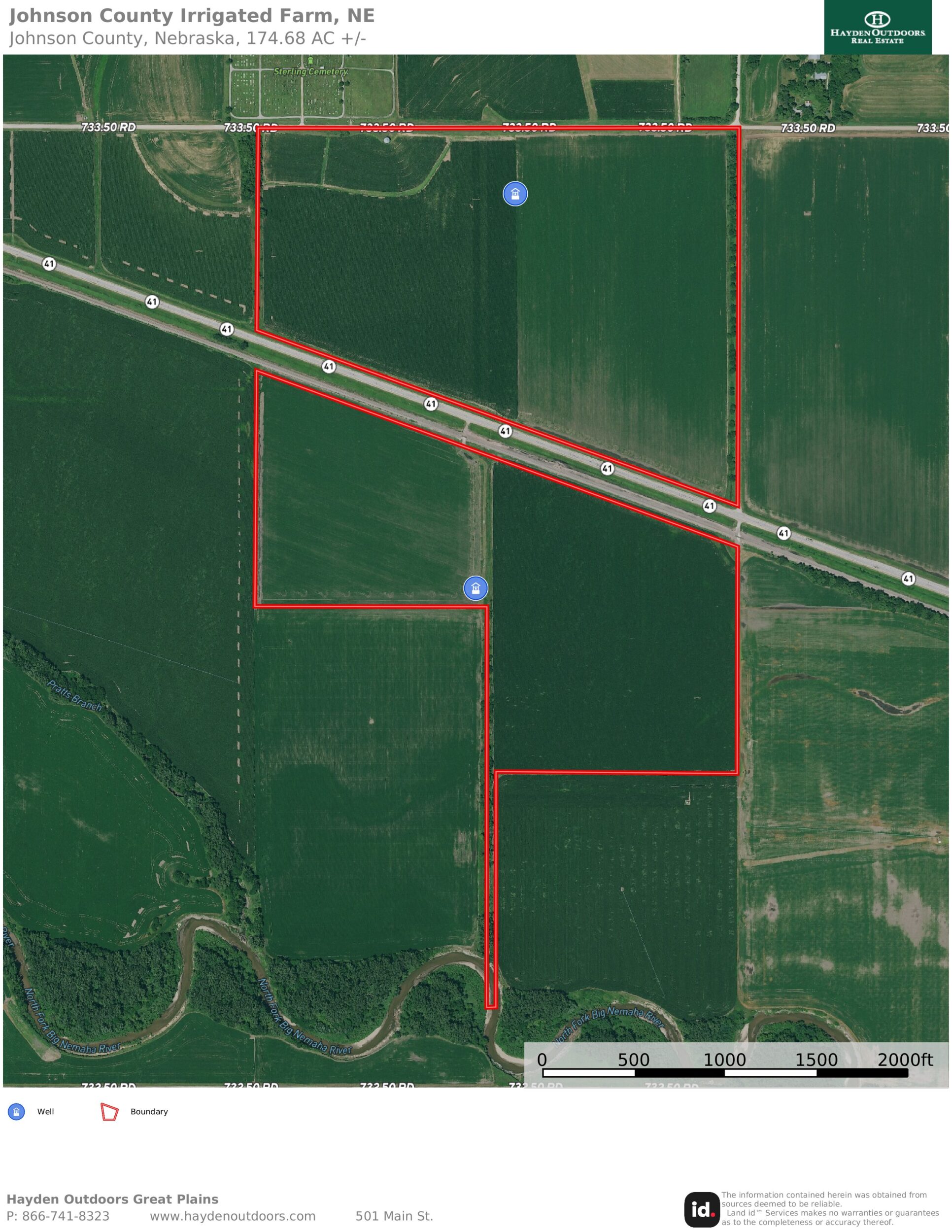 Johnson County, NE Irrigated Farm | Hayden Outdoors